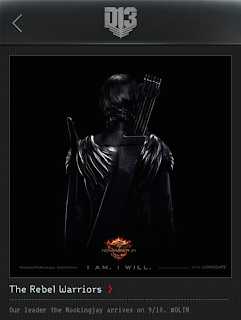 Welcome to District 12: Katniss Teaser Character Poster!