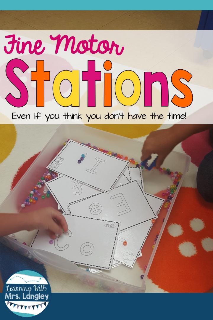 Fine Motor Success | Learning with Mrs. Langley
