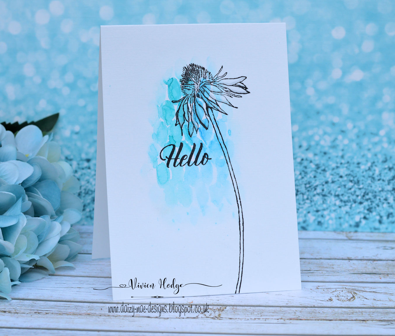 Daizy-Mae-Designs: Hello card
