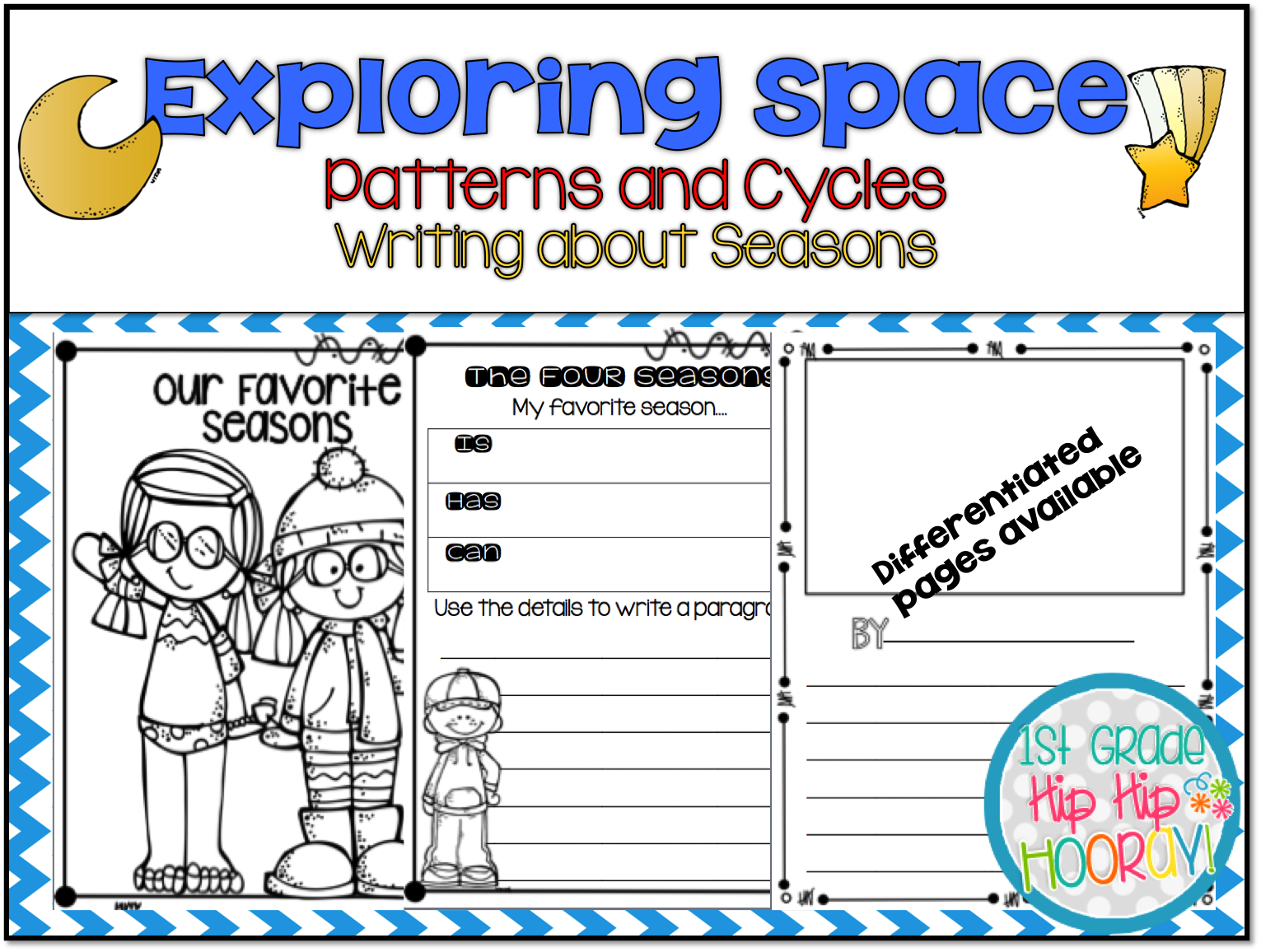 1st Grade Hip Hip Hooray!: Exploring Space...Patterns and Cycles