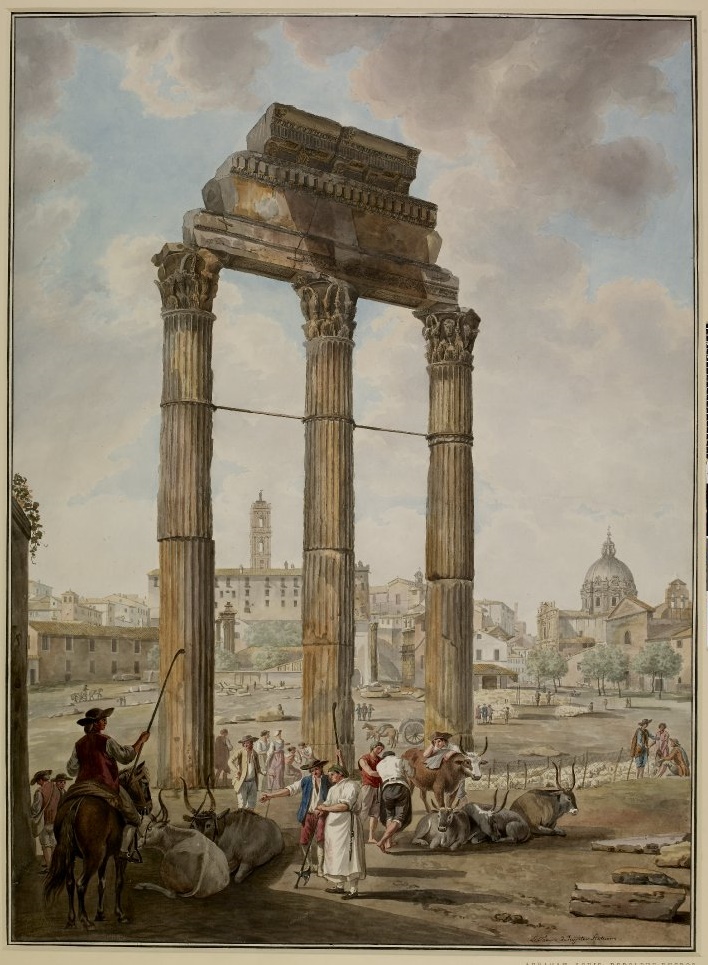 Spencer Alley: Views in Rome by Giovanni Volpato and Louis Ducros