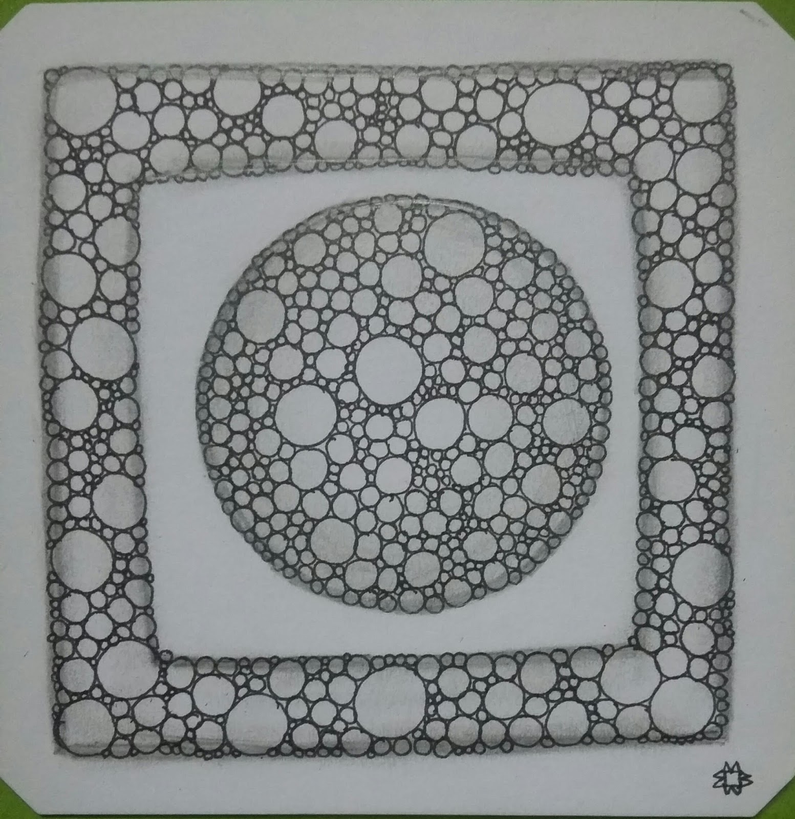Learning to tangle with Zentangle®: Diva's Weekly Challenge #224 ...