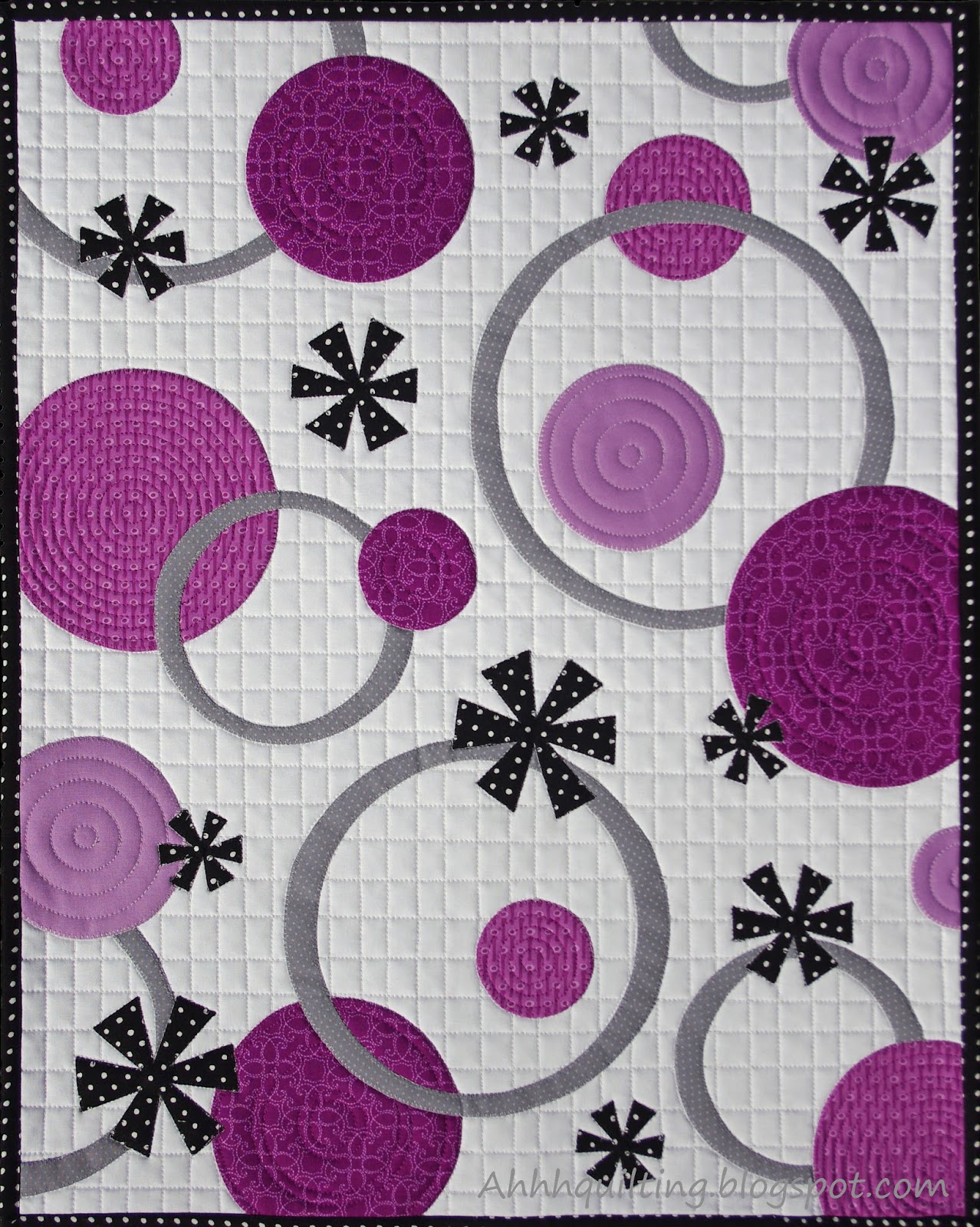 Radiant Orchid Quilt Challenge - Ahhh...Quilting