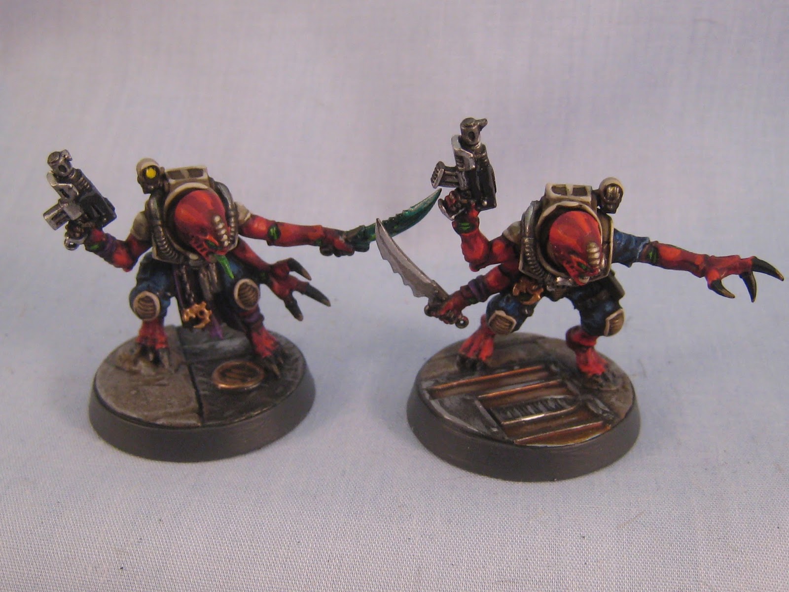 Brian Carlson Miniatures: Genestealer Cult Test Models