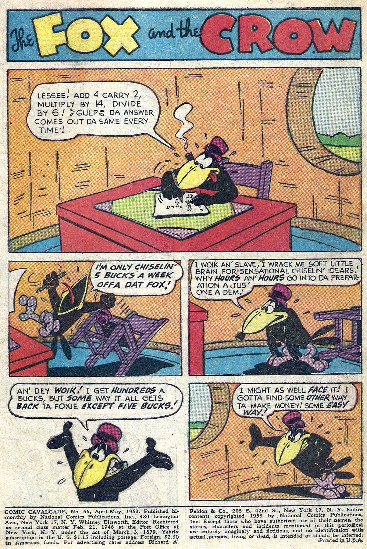 Read online Comic Cavalcade comic - Issue #56