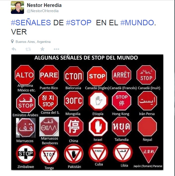 Prevención y Seguridad Vial Visión Salud: #SEÑALES DE #STOP EN EL # ...
