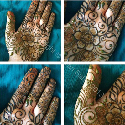 Kiran Sahib Mehndi Artist | Eid Mehndi Designs 2013-2014 | Kiran Sahib ...