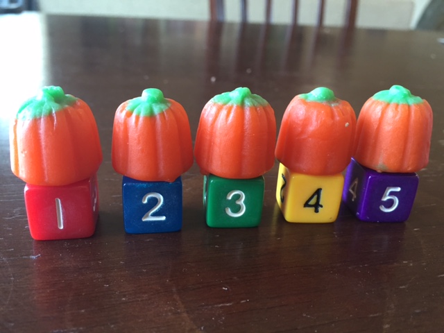 Pumpkin Candy Centers - Kindergarten Rocks Resources