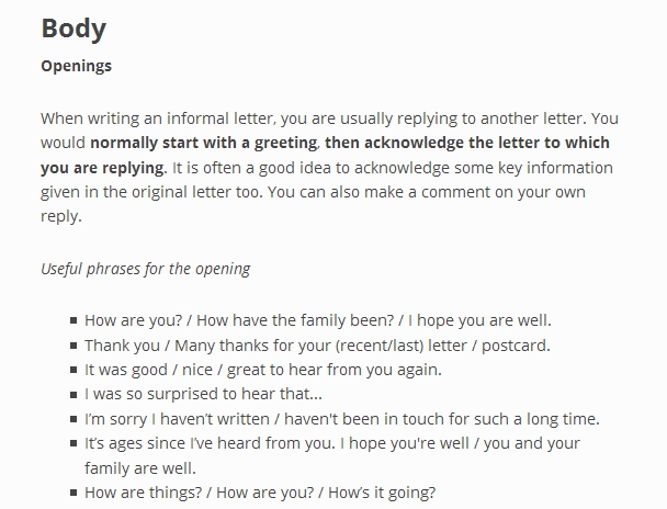 Sincerelyours: 2bac writing Informal Letters & Emails