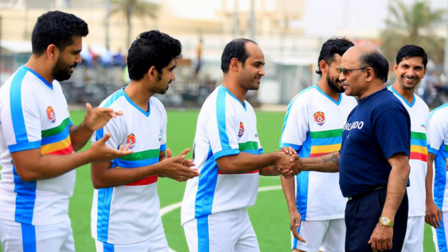 gaspersWorld: Legendary Goan Footballer Visits Kuwait