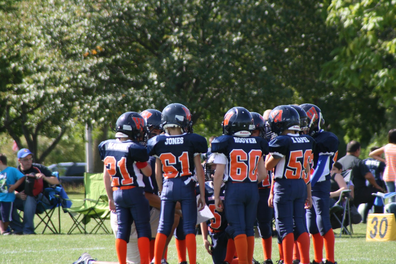 Wheaton Rams Team Black 73lbs: Wheaton Bowl vs. Warren