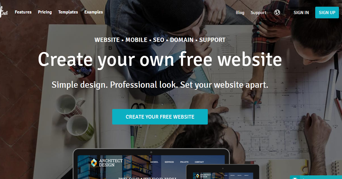 How To Make Free Website Easily In Few Minutes