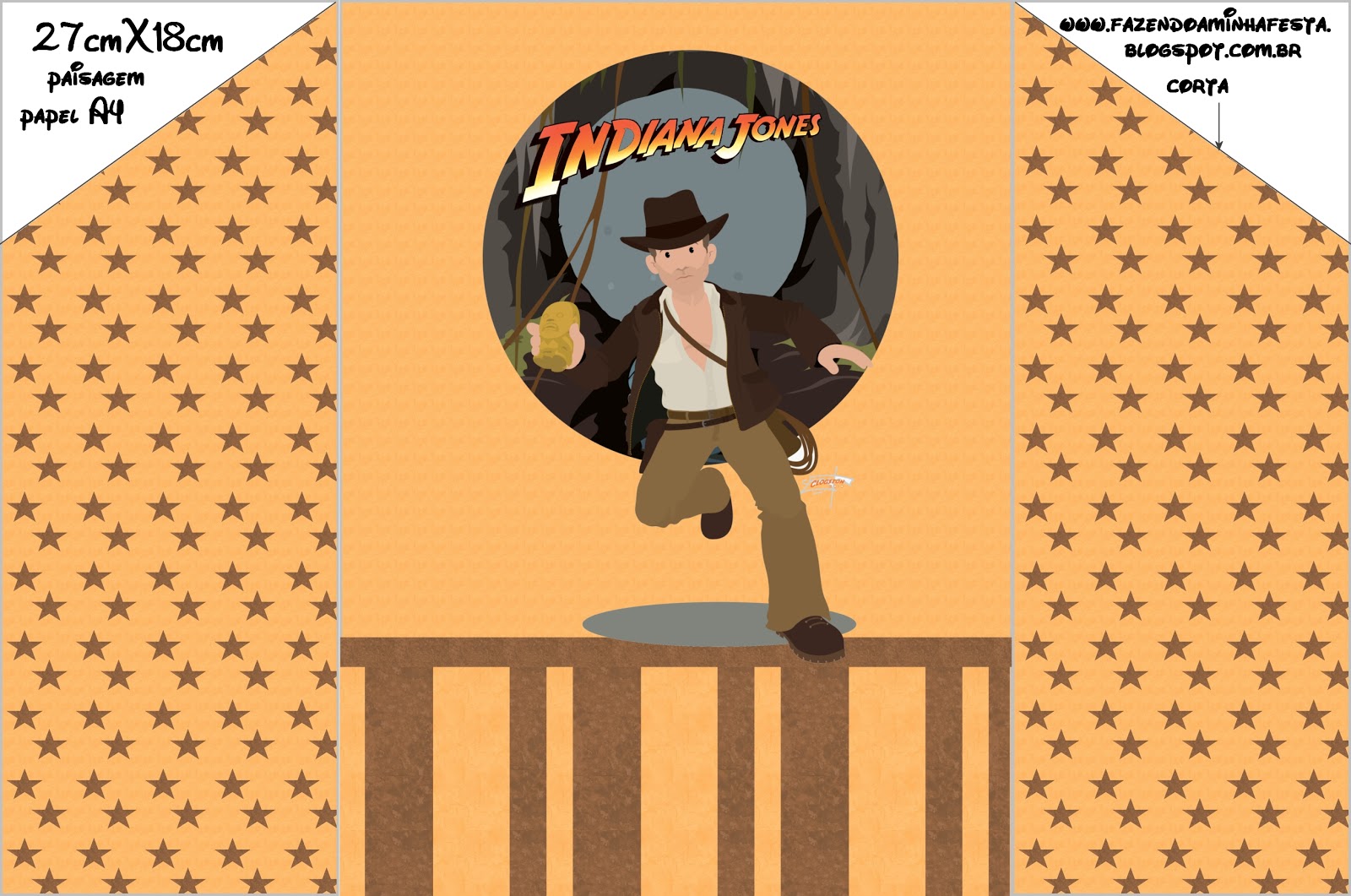 Indiana Jones: Free Printable Invitations. - Oh My Fiesta! in english