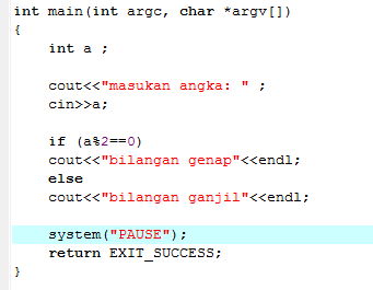 Menentukan Angka Ganjil Genap dan Menentukan bilangan prima Dalam ...