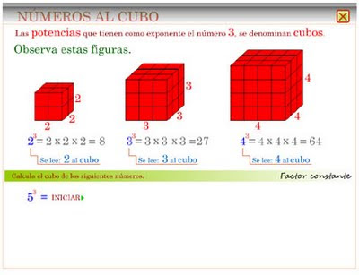 ALVARO EL MATEMATICO: NÚMEROS AL CUBO