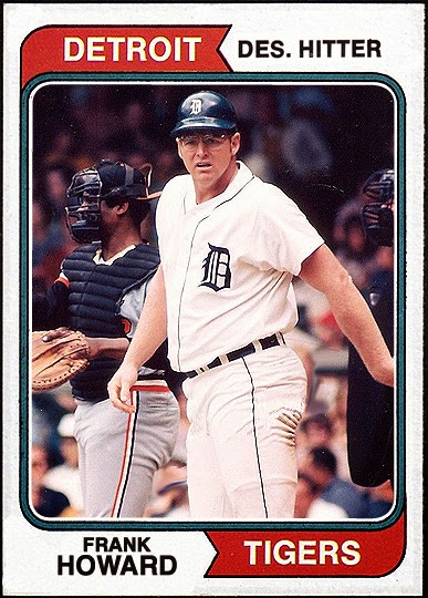 WHEN TOPPS HAD (BASE)BALLS!: "CAREER CAPPER" # 15: 1974 FRANK HOWARD