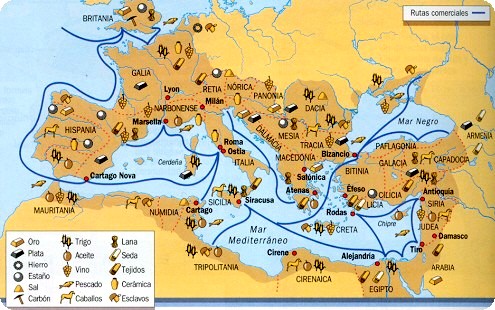 Profesor de Historia, Geografía y Arte: Mapas del Imperio Romano