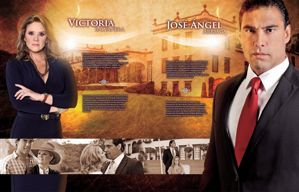 New Novelas: Posters y Folleto de "Amores Verdaderos"