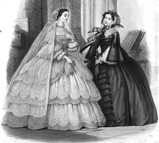 Wedding Clothes Research, 1857 | Beth's Bobbins