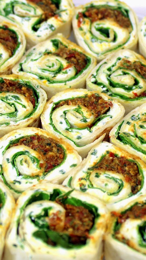 52 Ways to Cook: HUMMUS Pinwheels - BBQ/Garlic Apple, Grape and Onion ...