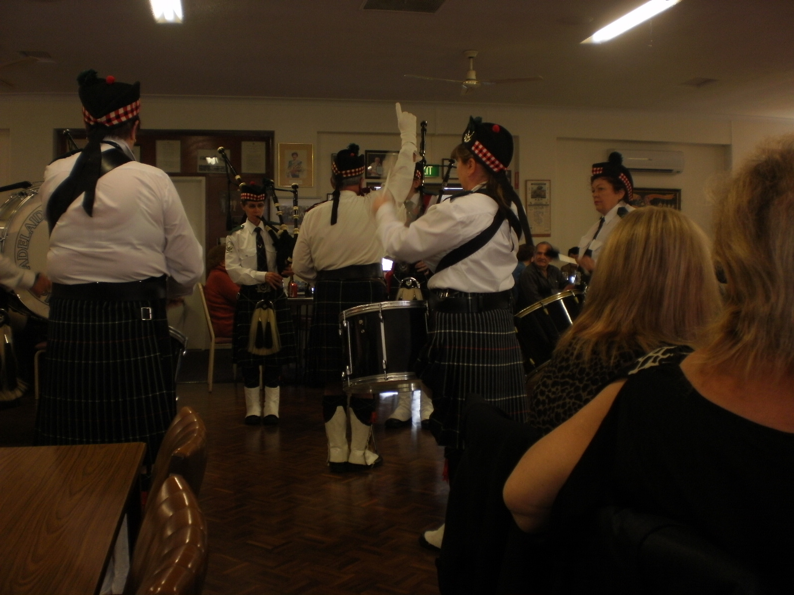 Adelaide Highland Pipe Band: Kilburn RSL May 2012 performance