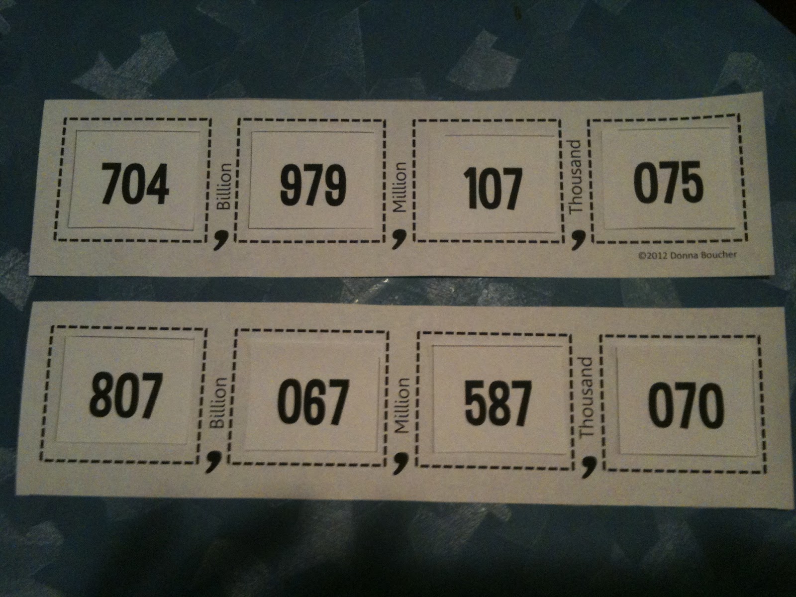 Classroom Freebies Too: Place Value Choice Board