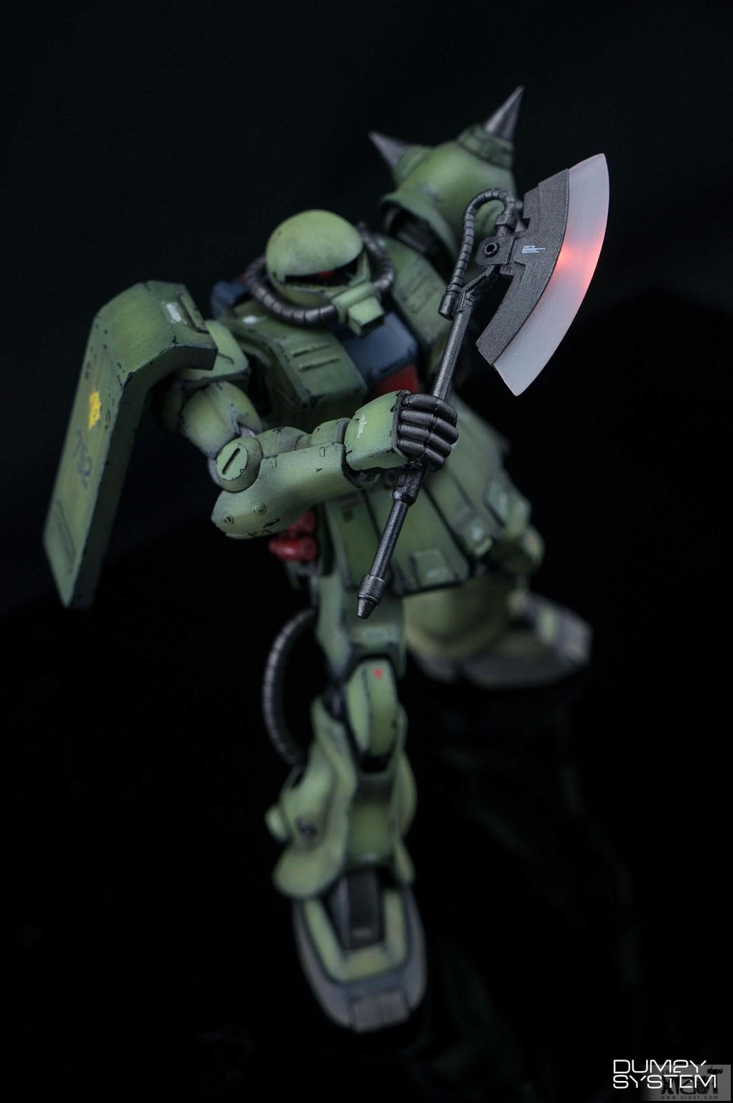 GUNDAM GUY: HGUC 1/144 MS-06FZ Zaku II - Customized Build