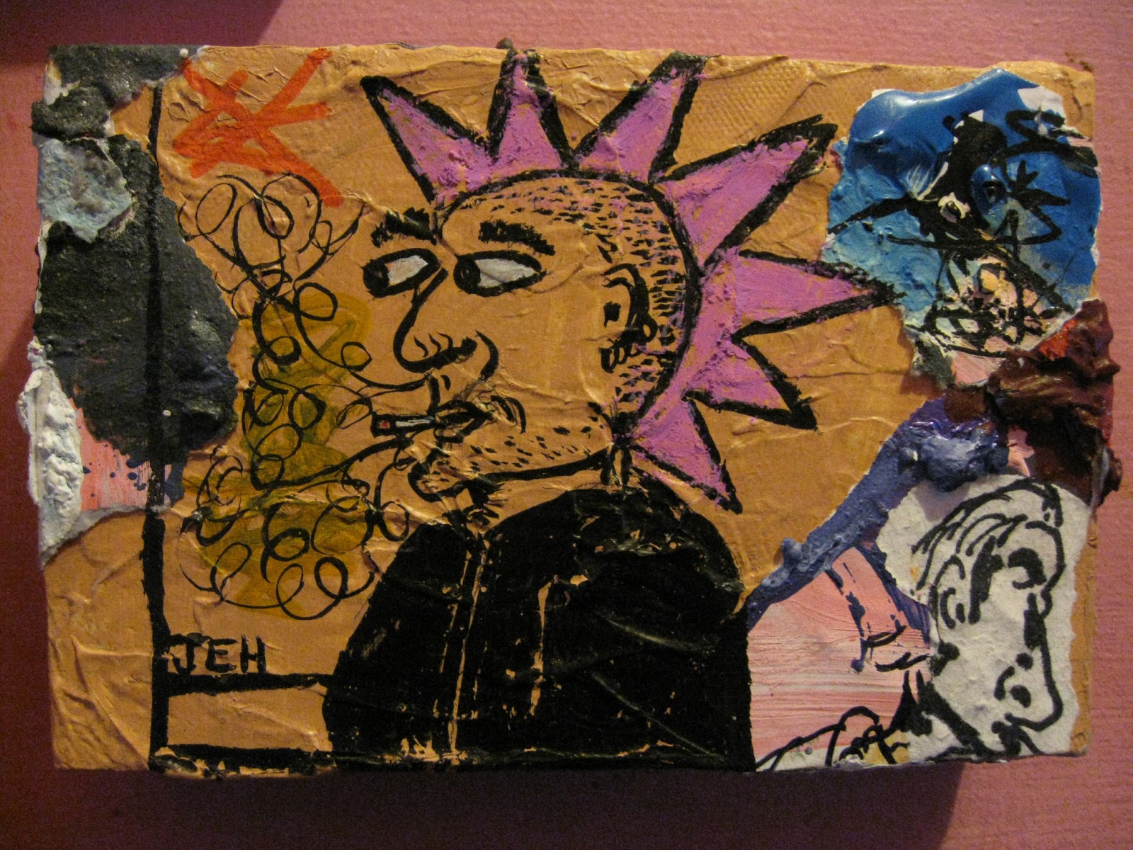 Live, Draw, Paint: Day 79. Punk and Graffiti -SOLD