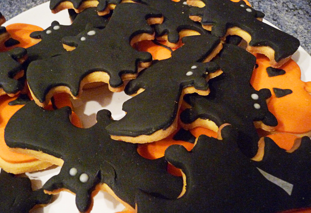 Butterfly Pie: Halloween Shortbread Cookies