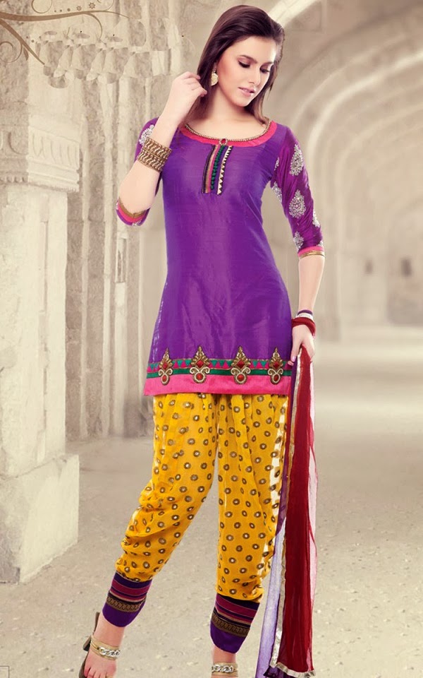 Ladies Fashions: Different Types of Salwar Kameez Stitching Models