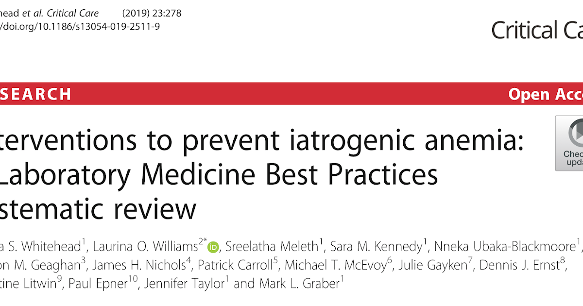 @eddyjoemd: an intensivist on a learning frenzy: Iatrogenic anemia: Let's Save Some Blood