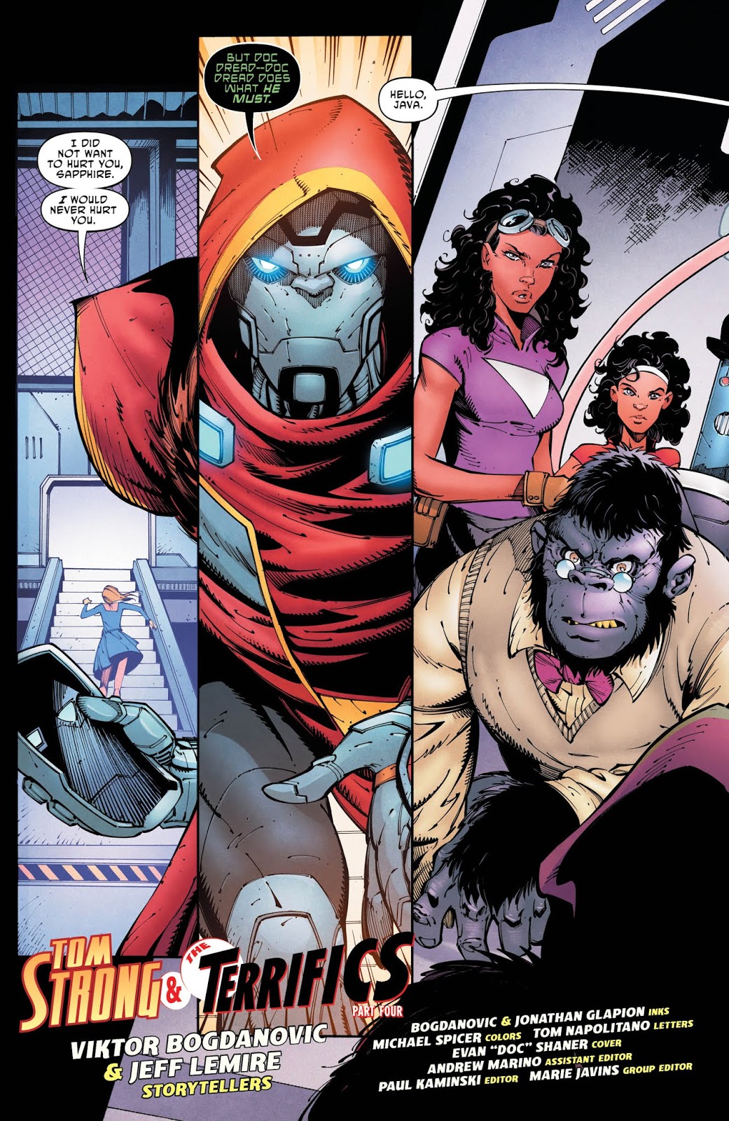 Weird Science DC Comics: PREVIEW: The Terrifics #10