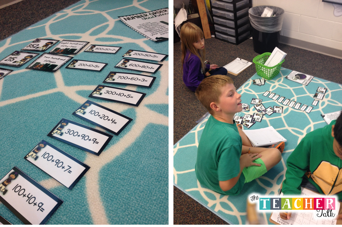 Bundled Third Grade Math Stations! - The Teacher Talk