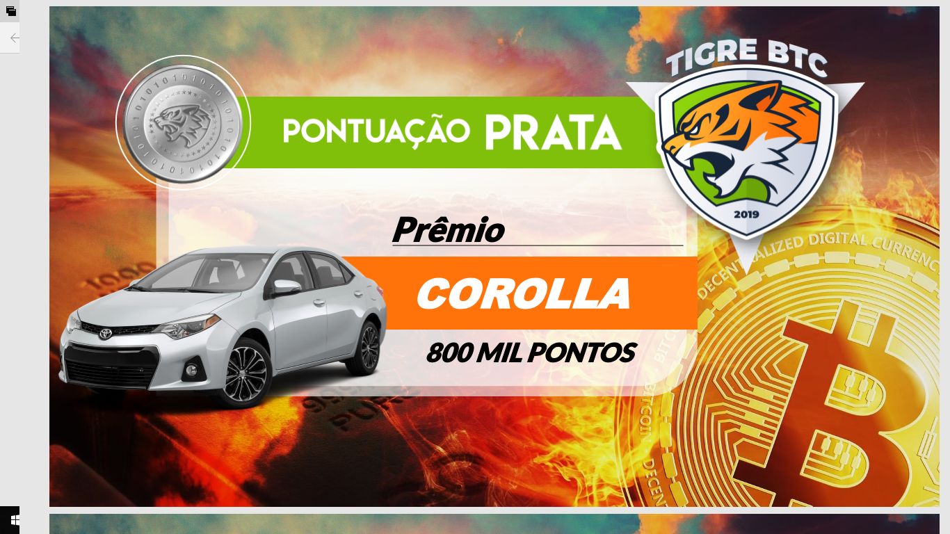 LANÇAMENTO EMPRESA TIGRE BTC OFICIAL 2019