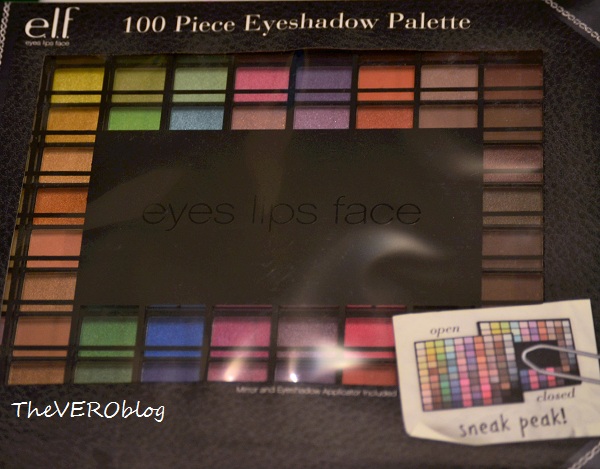 TheVEROblog: ELF 100 Piece Eyeshadow Palette (Swatches)