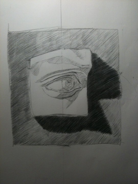 Sarah Hope Art: Sight size drawing technique