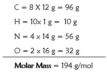 Science Concepts and Questions (K to 12): Molar Mass