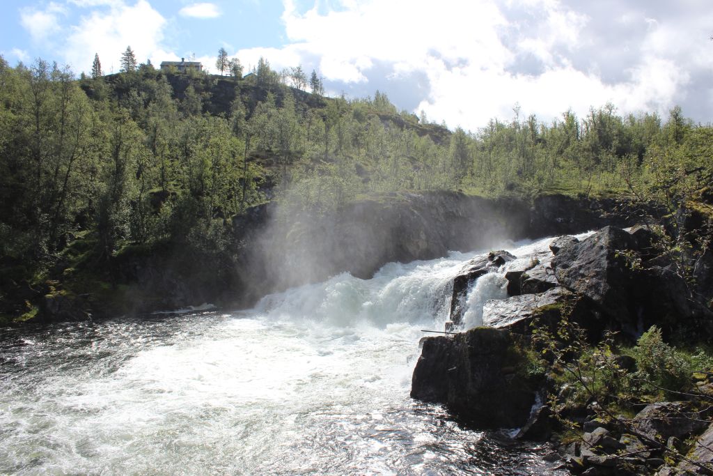 Blog Zweden: Hytte i Sysendalen, Vøringsfoss