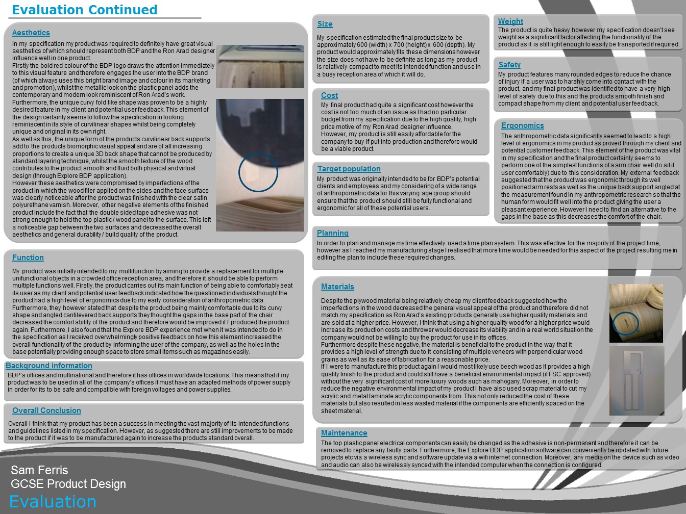 GCSE Product Design: March 2017