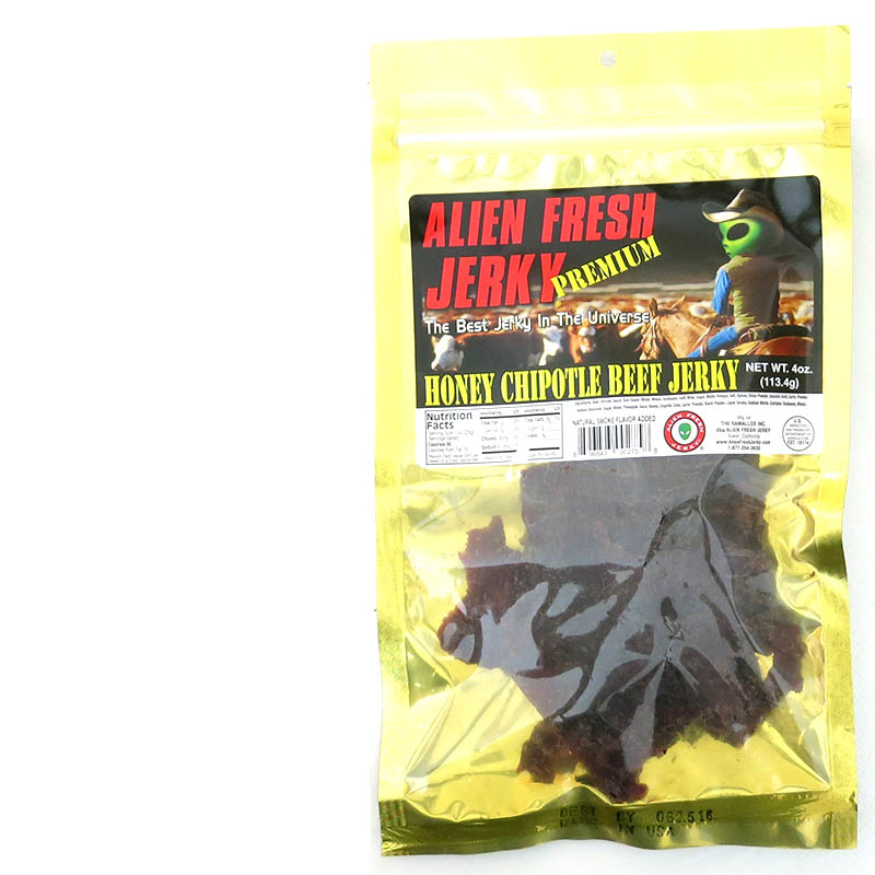 Alien Fresh Jerky - Honey Chipotle ~ Beef Jerky Reviews