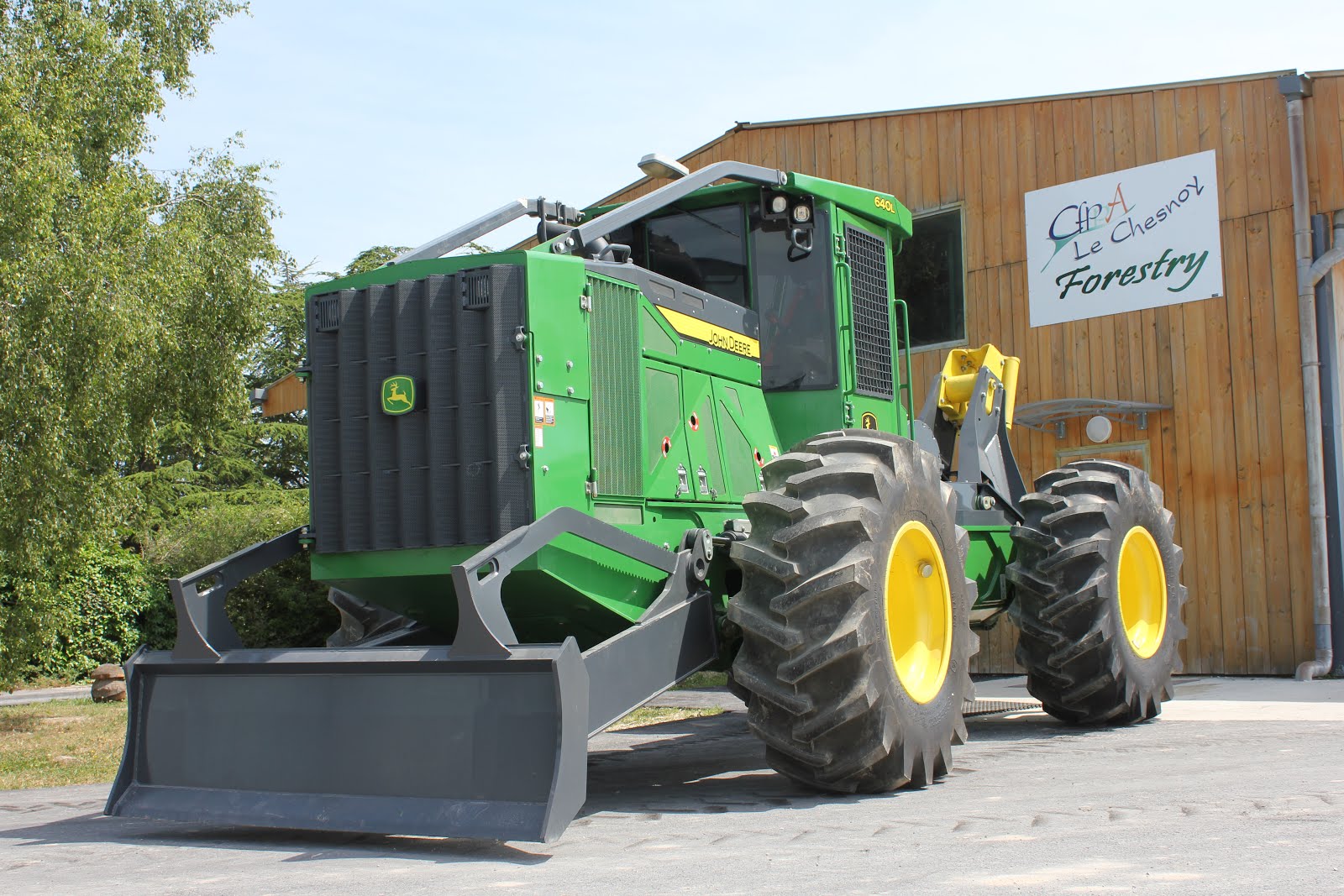 tracteur forestier timberjack neuf