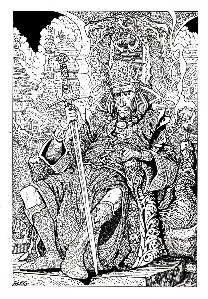 A D O G S B L O G G: Russ Nicholson Fantasy Illustrator