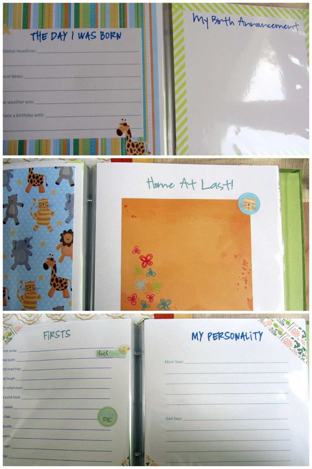 Diy baby book, Diy baby stuff, Baby book