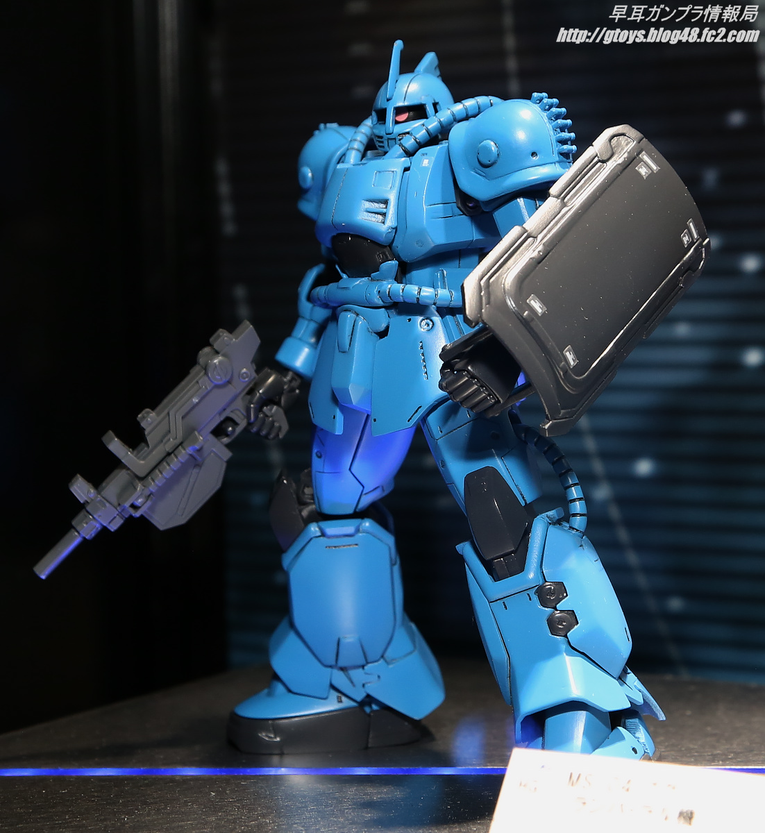 GUNDAM GUY: HG 1/144 MS-04 Gouf (Ramba Ral Unit) - On Display @ Gunpla ...