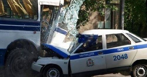 Funny Police Car Fails