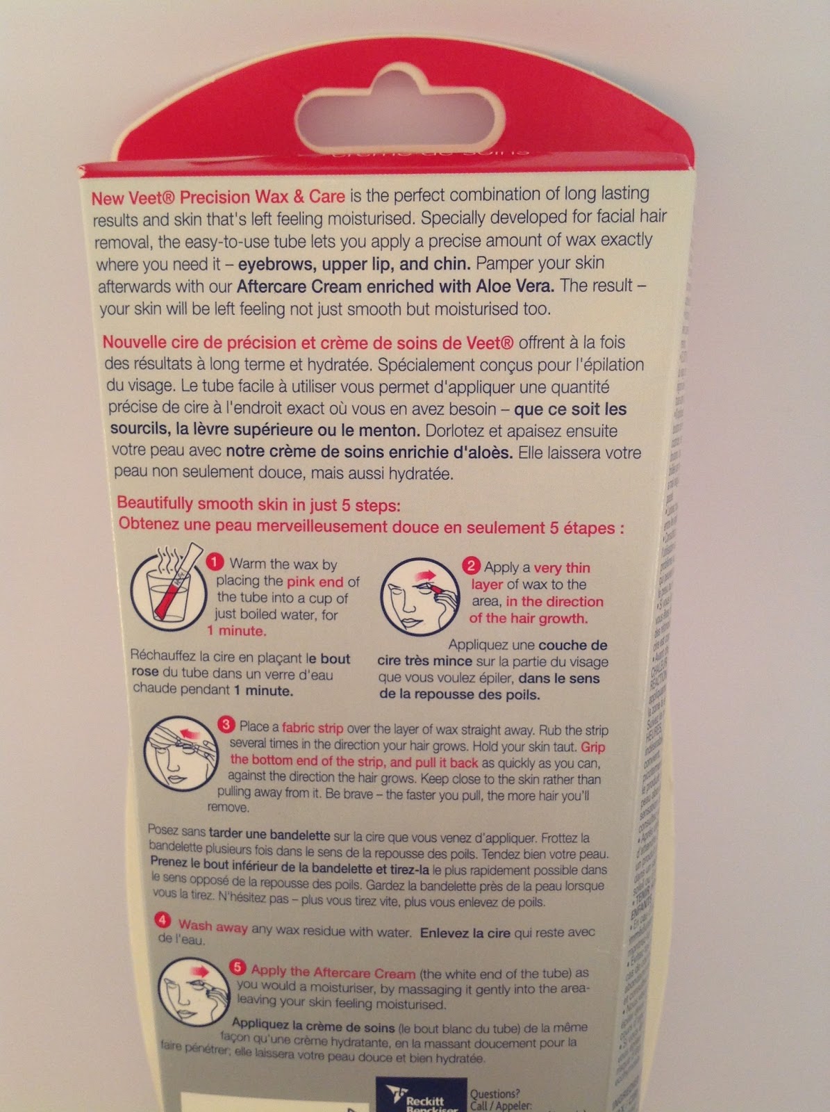 Veet Face Precision Wax and Care | Love Lust & Fairy Dust