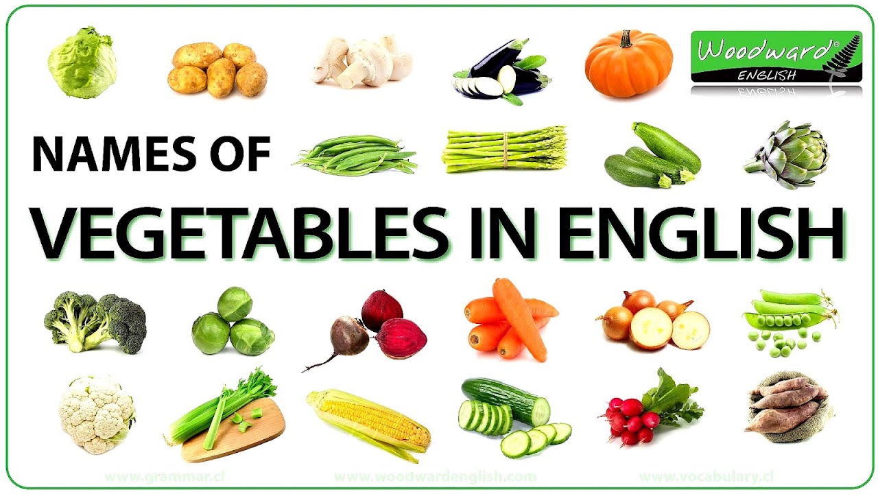 Vegetable - Common Vegetable List - Vege Choices