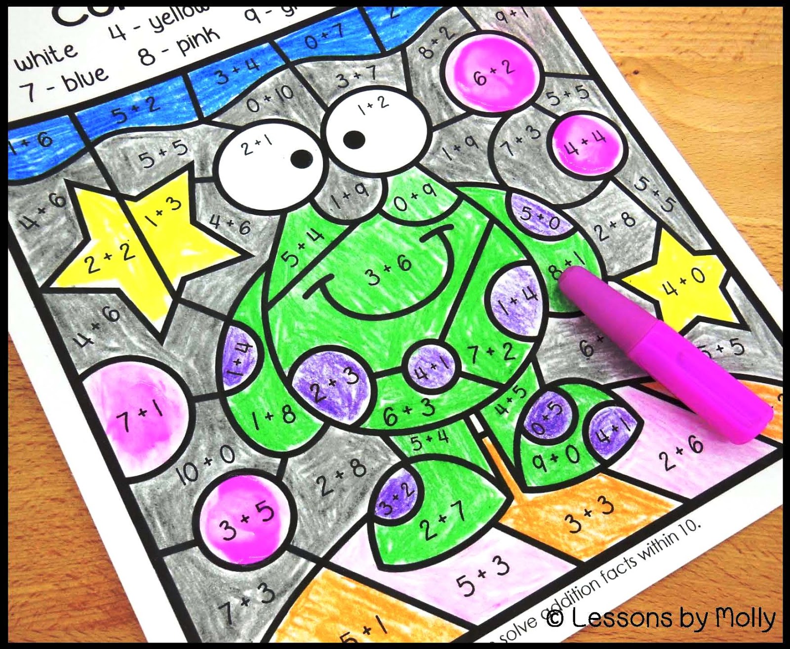 Lessons by Molly: Seven Strategies for Success with Color by Code ...