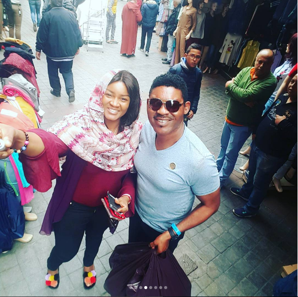 Omotola Jalade reveals how her husband has been threatening to leave ...