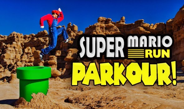 Fã traz as corridas acrobáticas de Super Mario Run ao mundo real em ...